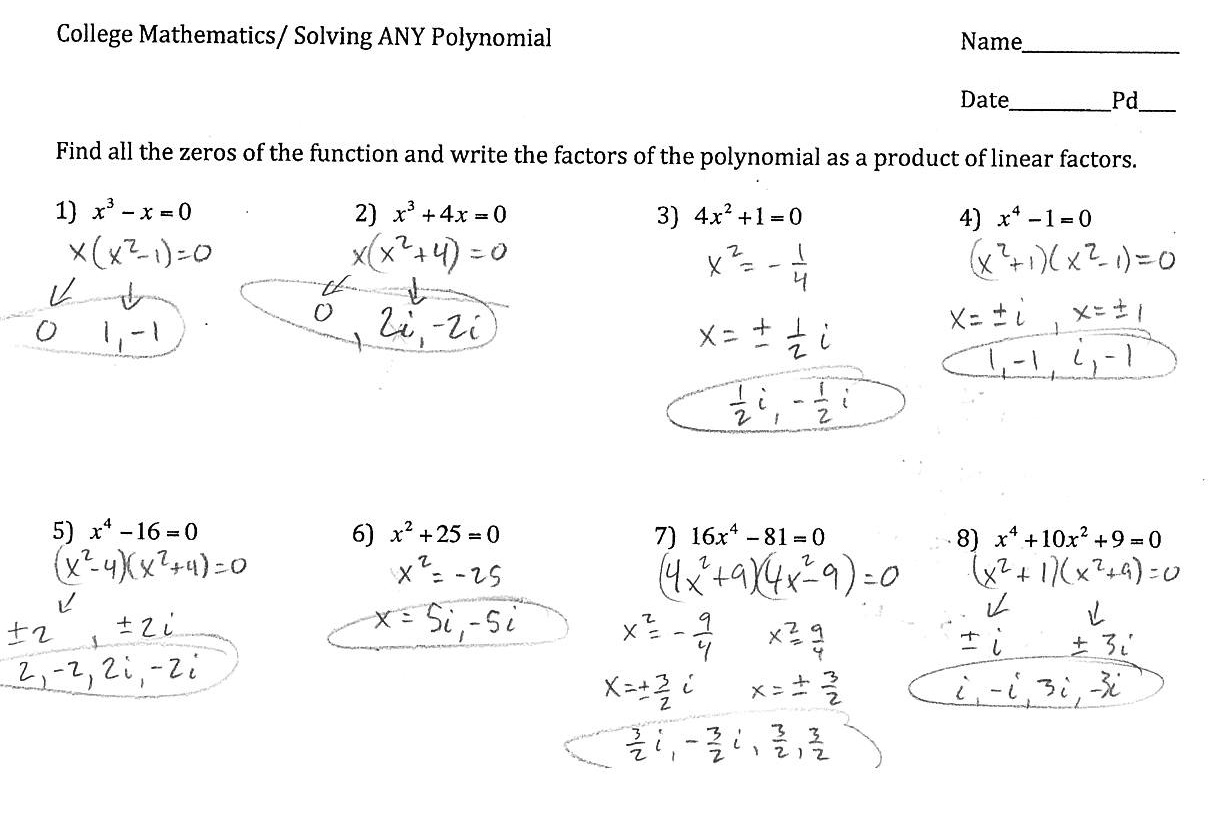 Mr. Suominen's Math Homepage: College Mathematics 1/16/13