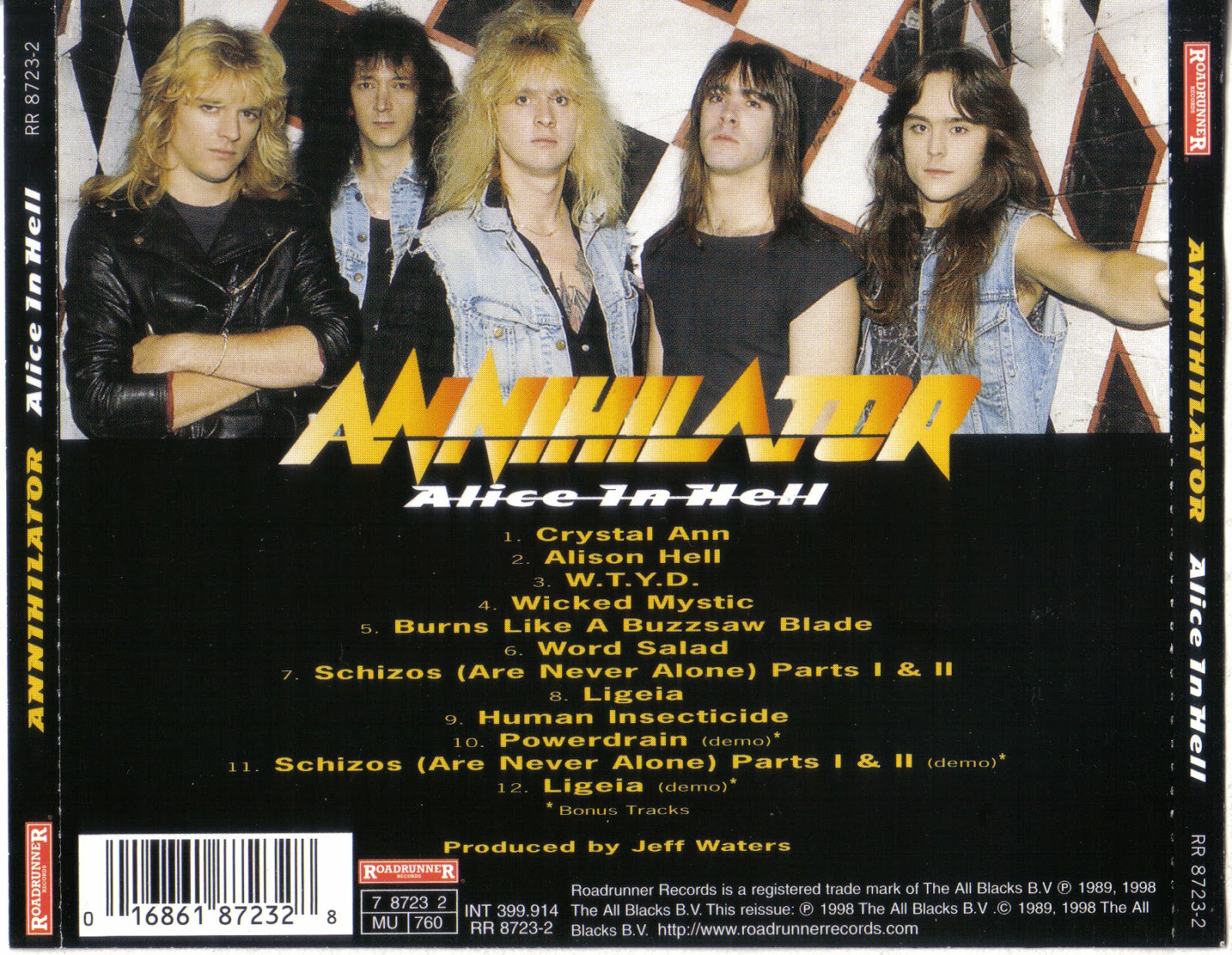 ZEPPELIN ROCK: ANNIHILATOR - Alice in Hell (1989): CRÍTICA Review