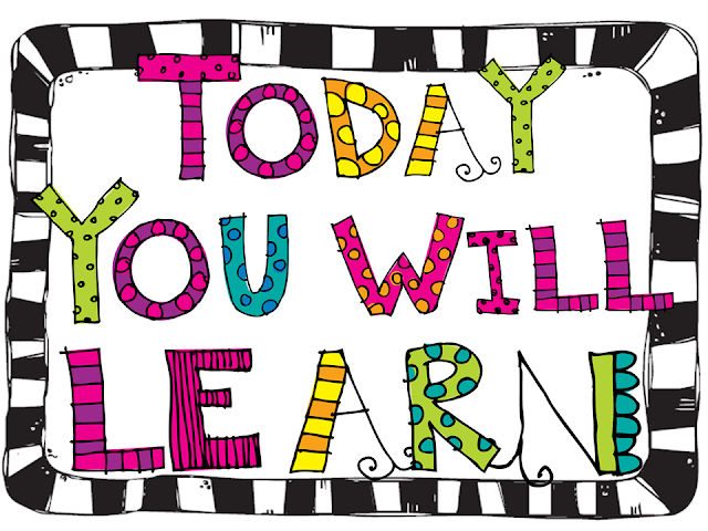 Post Daily Learning Targets to Keep Your Students Focused | Wild about ...