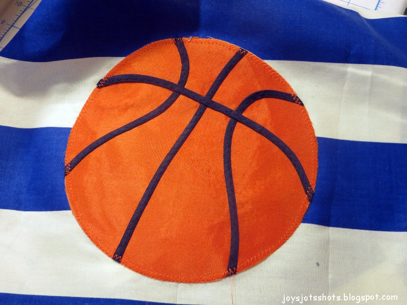 Joy's Jots, Shots & Whatnots: Basketball Yard Banner