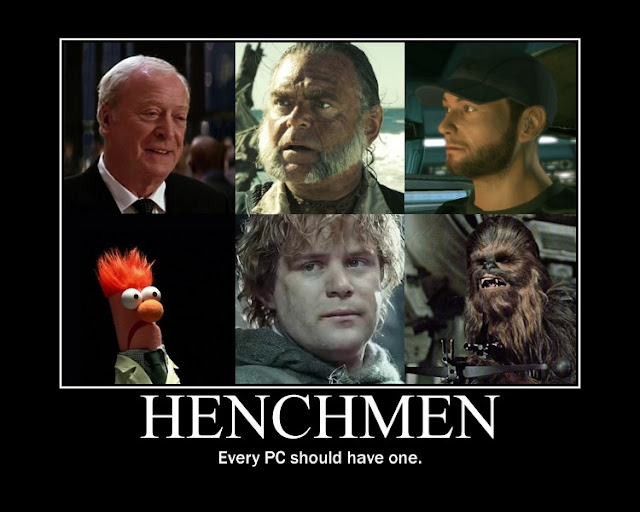 Nerdovore: The Rarely Used Henchman in Dungeons and Dragons Games