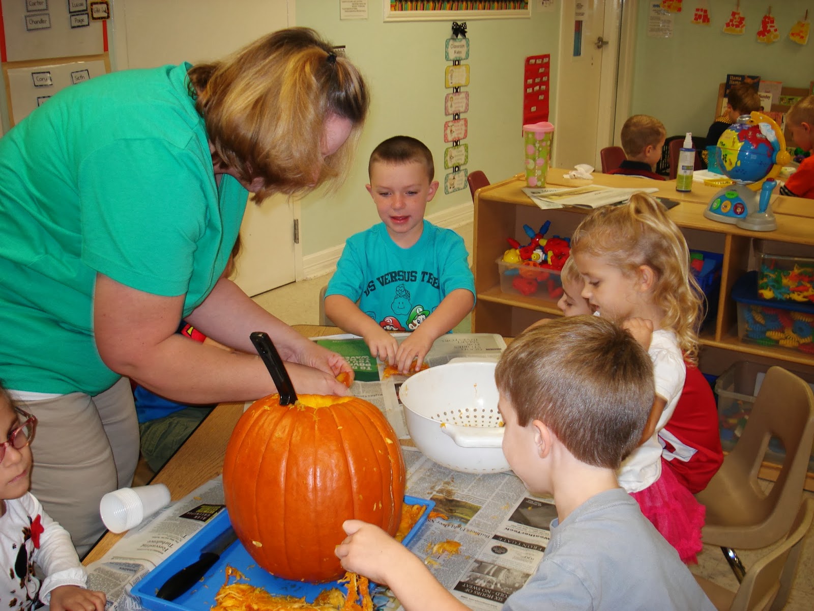 Pre K Sweet Peas: {Halloween} & {Pumpkins}