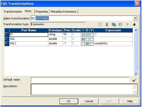 Target table rows , with each row as sum of all previous rows from ...