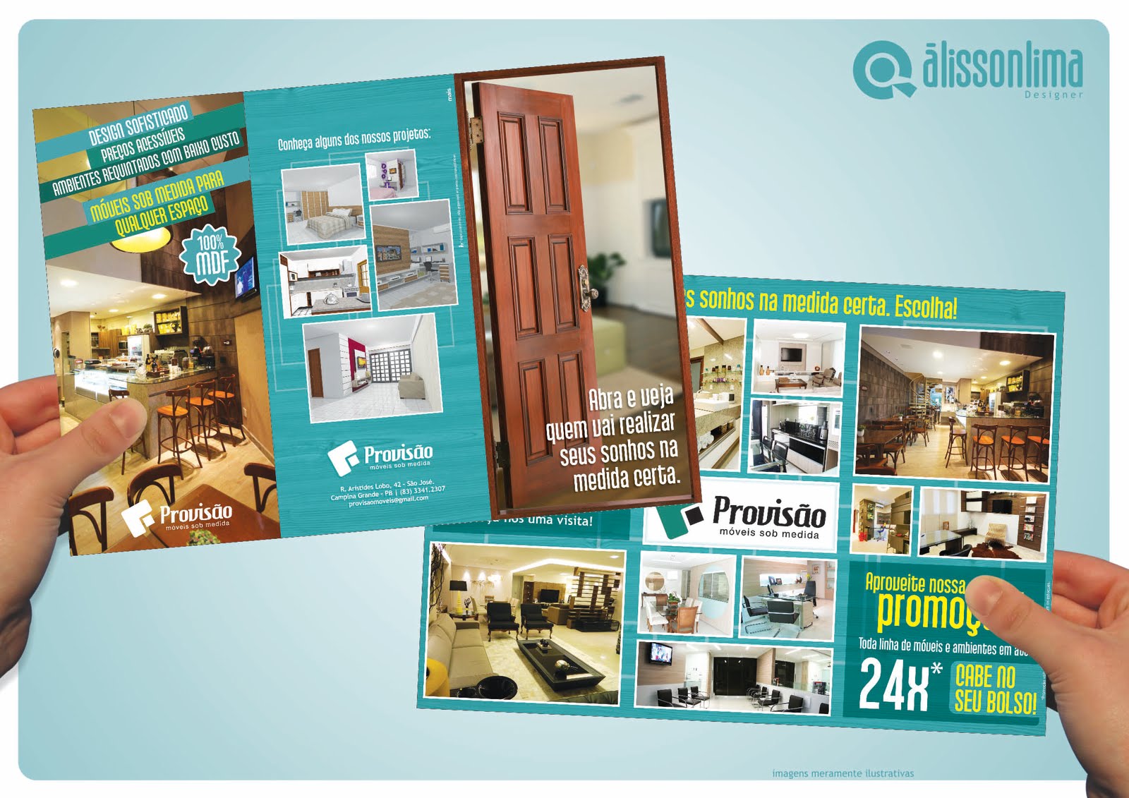 álisson lima: Provisão Móveis | Folder (Mais Propaganda)