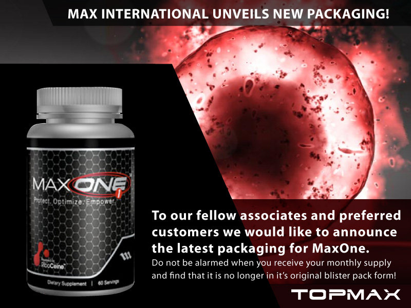 TOPMAX Good Health Starts Here: MaxOne New Packaging Unveiled!