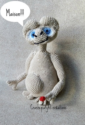 Crochepatyfil créations: E.T au crochet