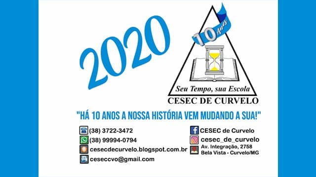 CESEC DE CURVELO: INFORMAÇÕES SOBRE O CESEC DE CURVELO