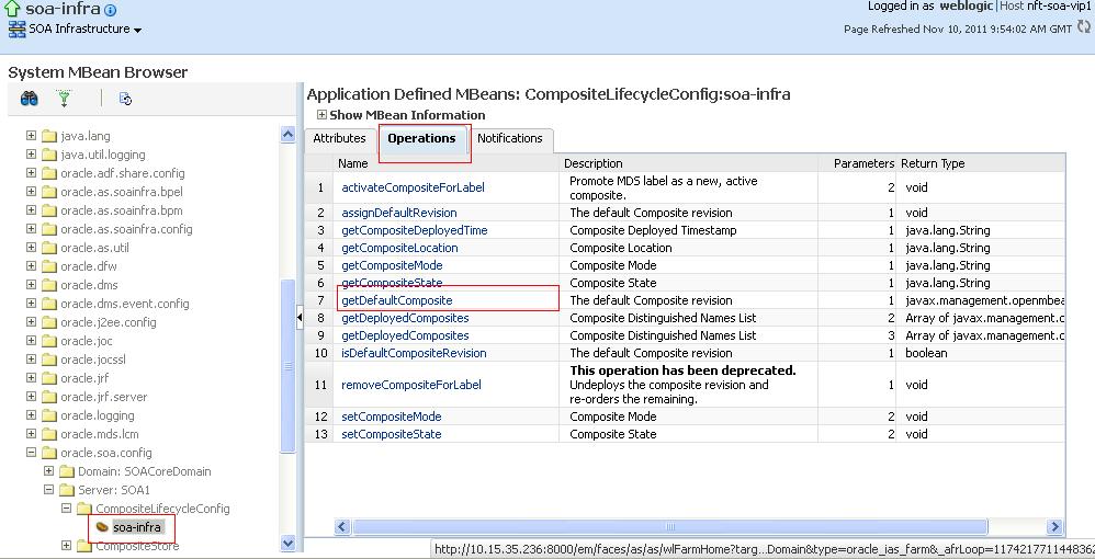 Oracle SOA Suite – Getting the default version of the Composite