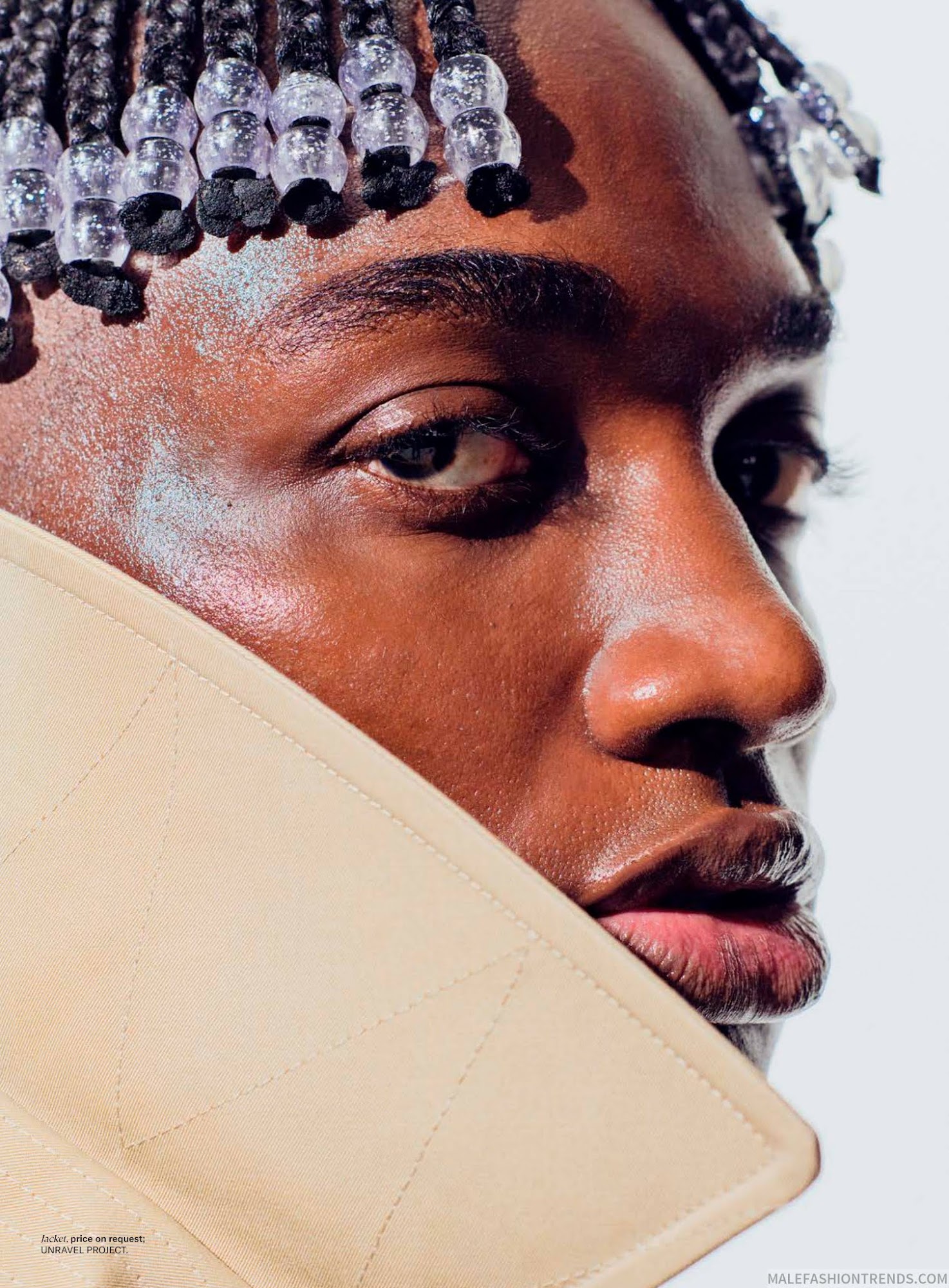 Ricky Thompson para Gay Times Magazine en fotos de Ryan Pfluger