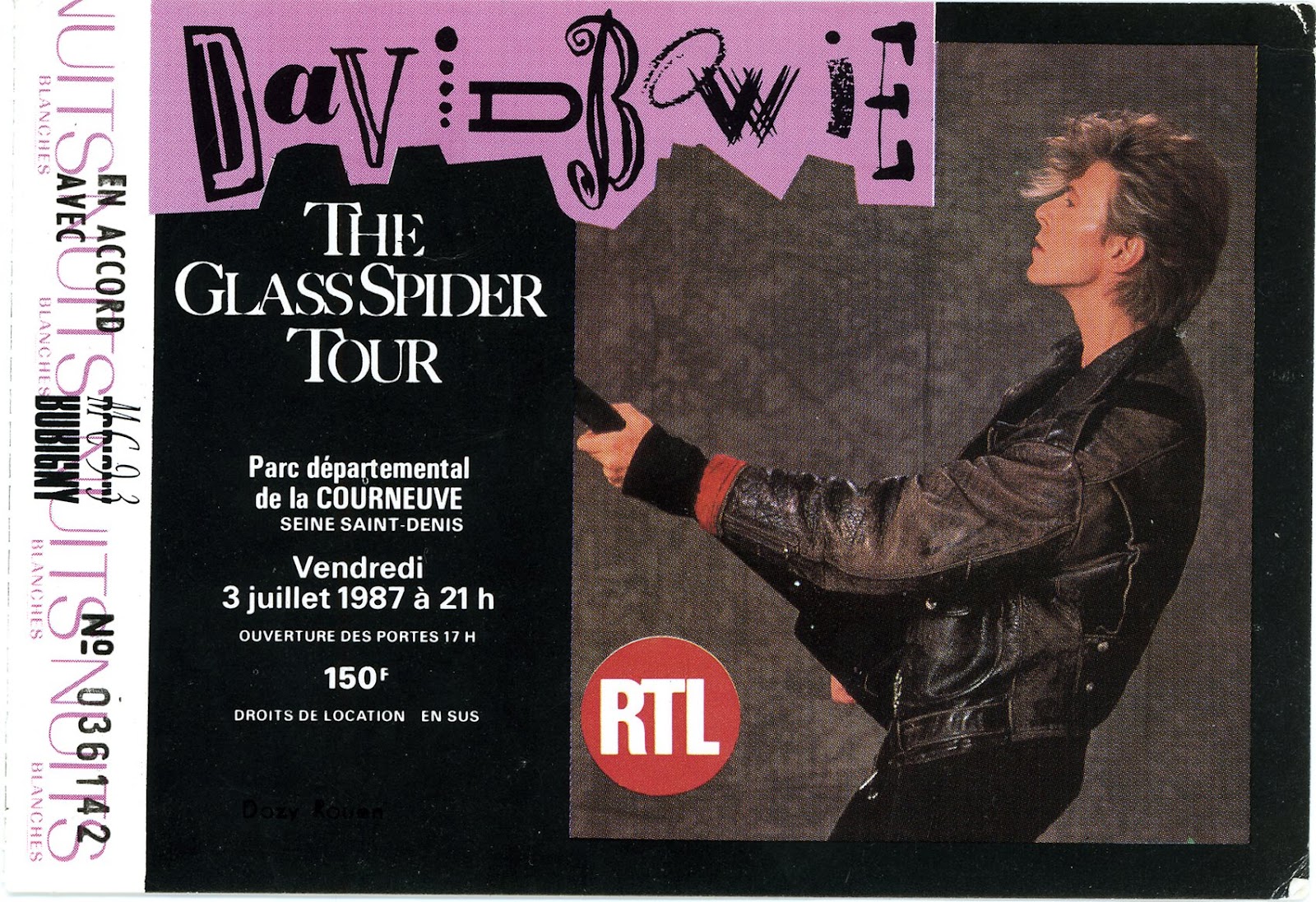 ANCIENS BILLETS DE CONCERTS ~~~~~ OLD CONCERT TICKETS ~~~~~ BACK TO THE ...