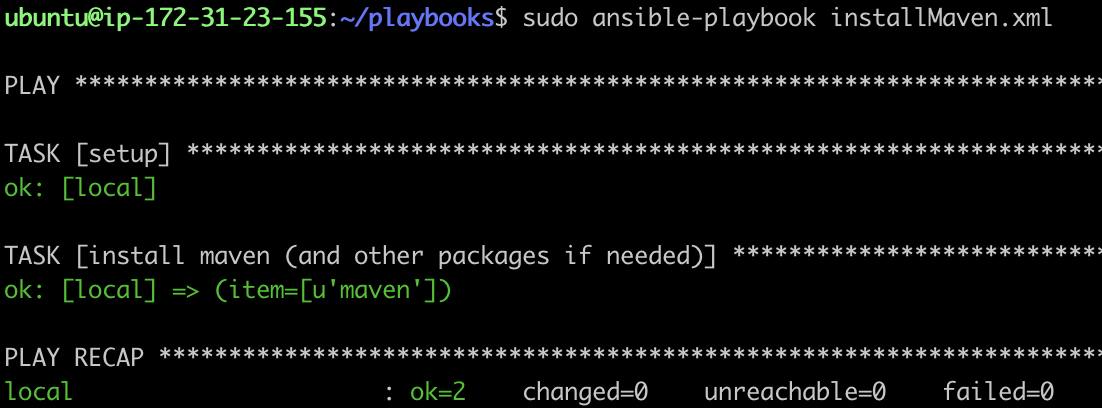 Install Maven Using Ansible Playbook On Ubuntu Install Maven On Ubuntu Using Ansible Playbook