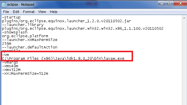 Ini baru Programmer : Java was Started but returned exit code = 13