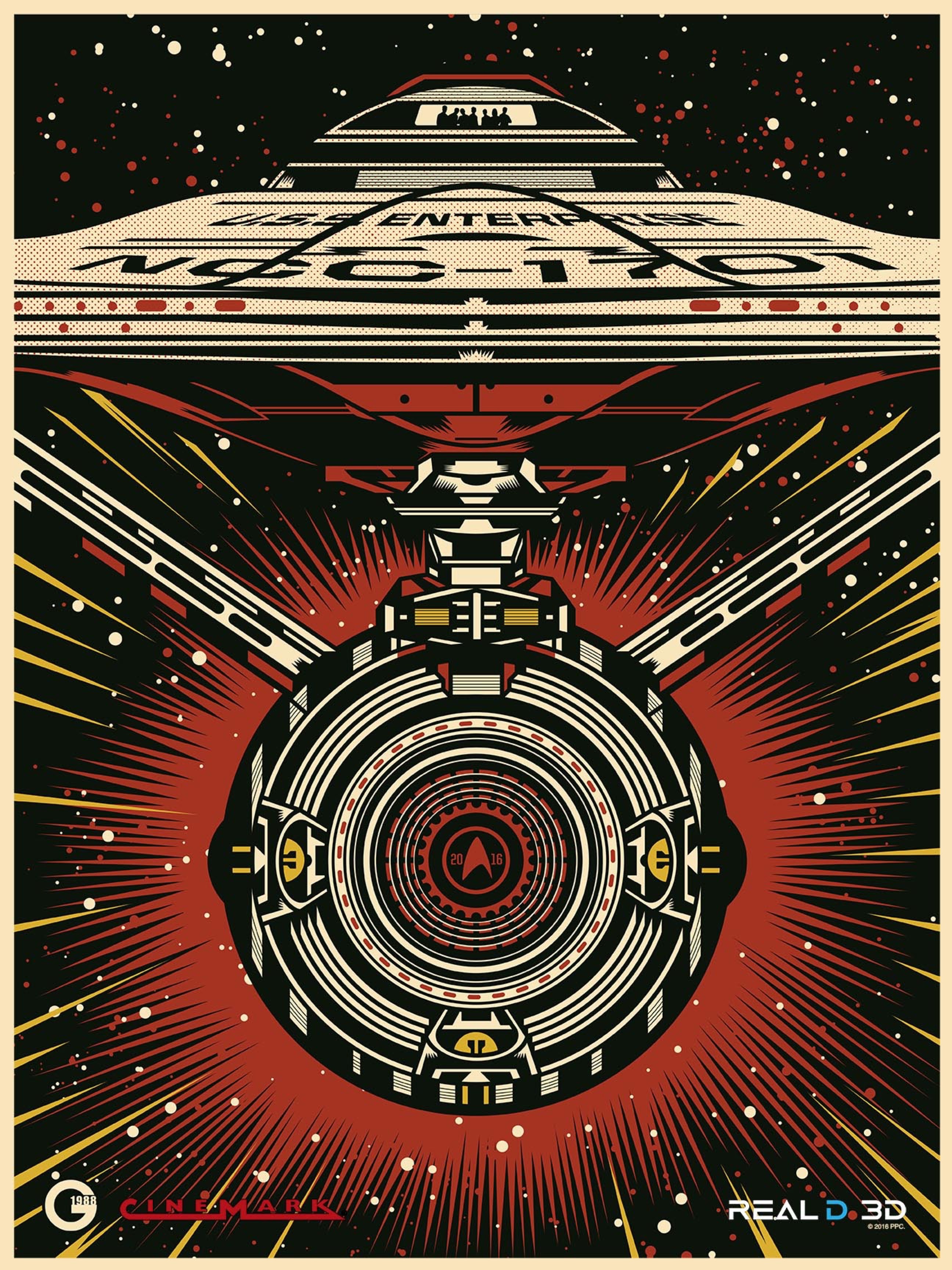 The Trek Collective: Star Trek Beyond opening weekend posters