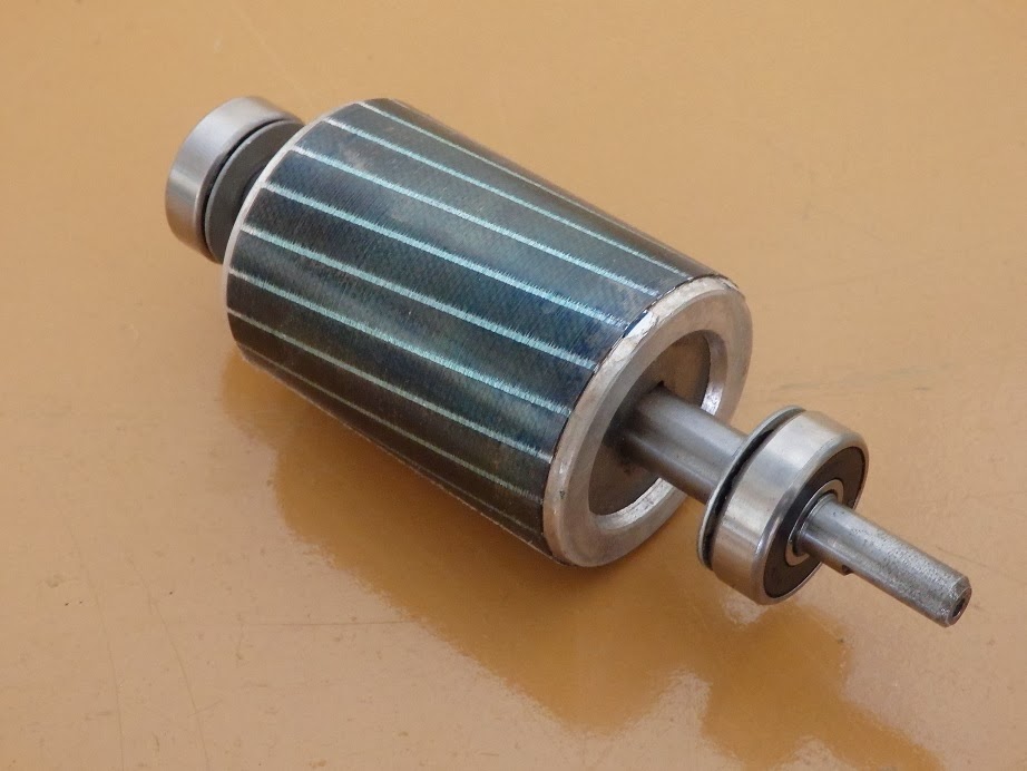 Alma de herrero: Rotores de motores eléctricos