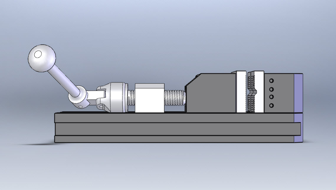 Example 3D Solidworks model Clamps. | Drawing and Graphics