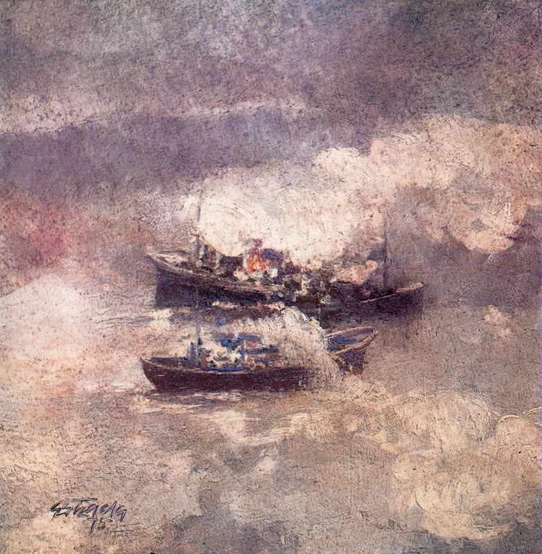 Painting of Adolfo Estrada artist, Adolfo Estrada paintings