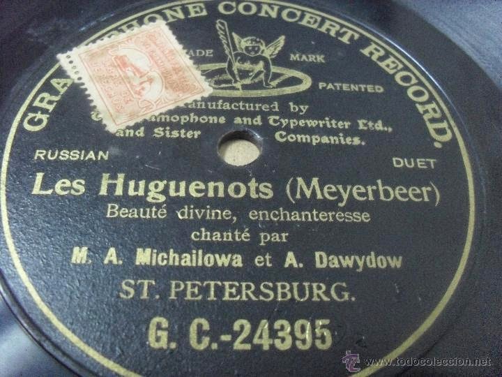 HOLA: Opera: Los Hugonotes de Giacomo Meyerbeer - 1836 - LP