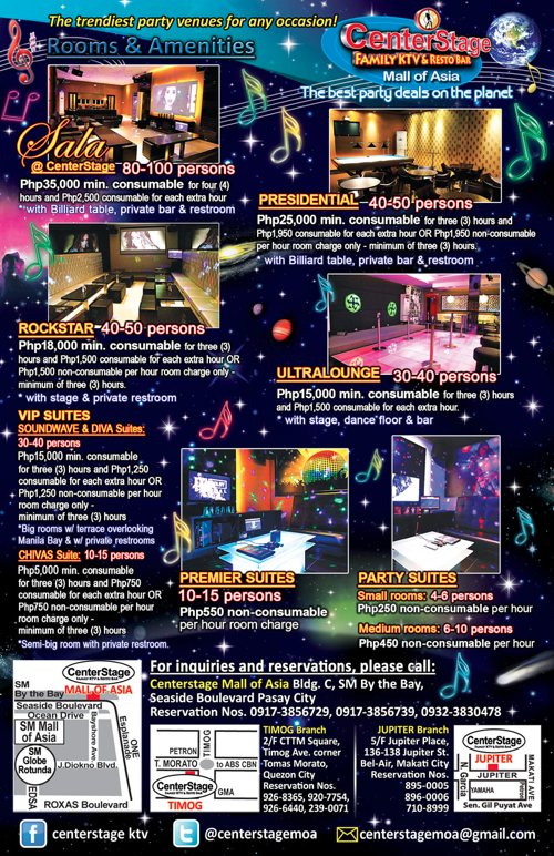 CenterStage Mall of Asia branch, now open!