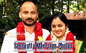 Malayalam Serial Actress Sreekutty Marriage Photos