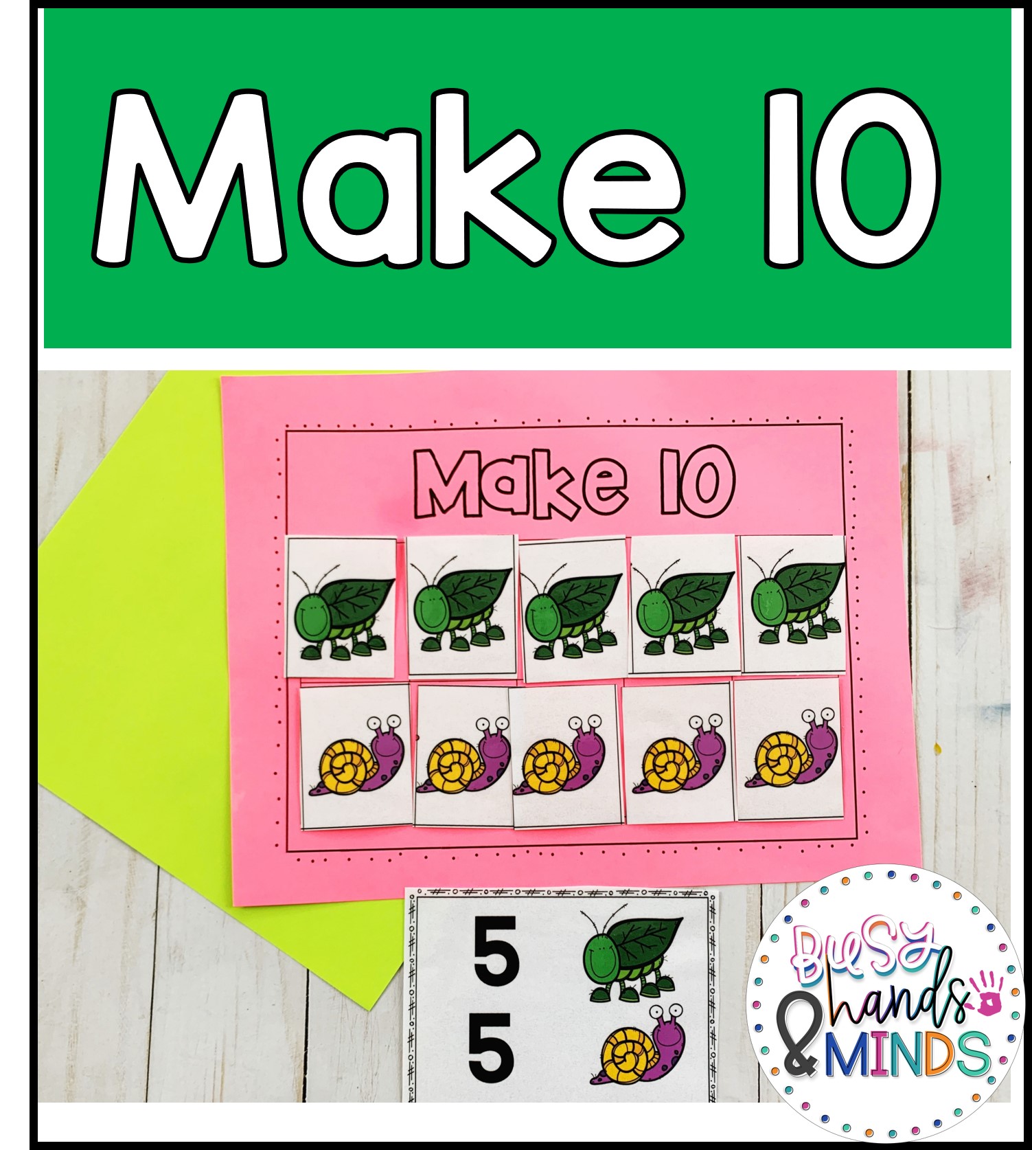 Bugs and Insects Preschool Theme | Busy Hands and Minds