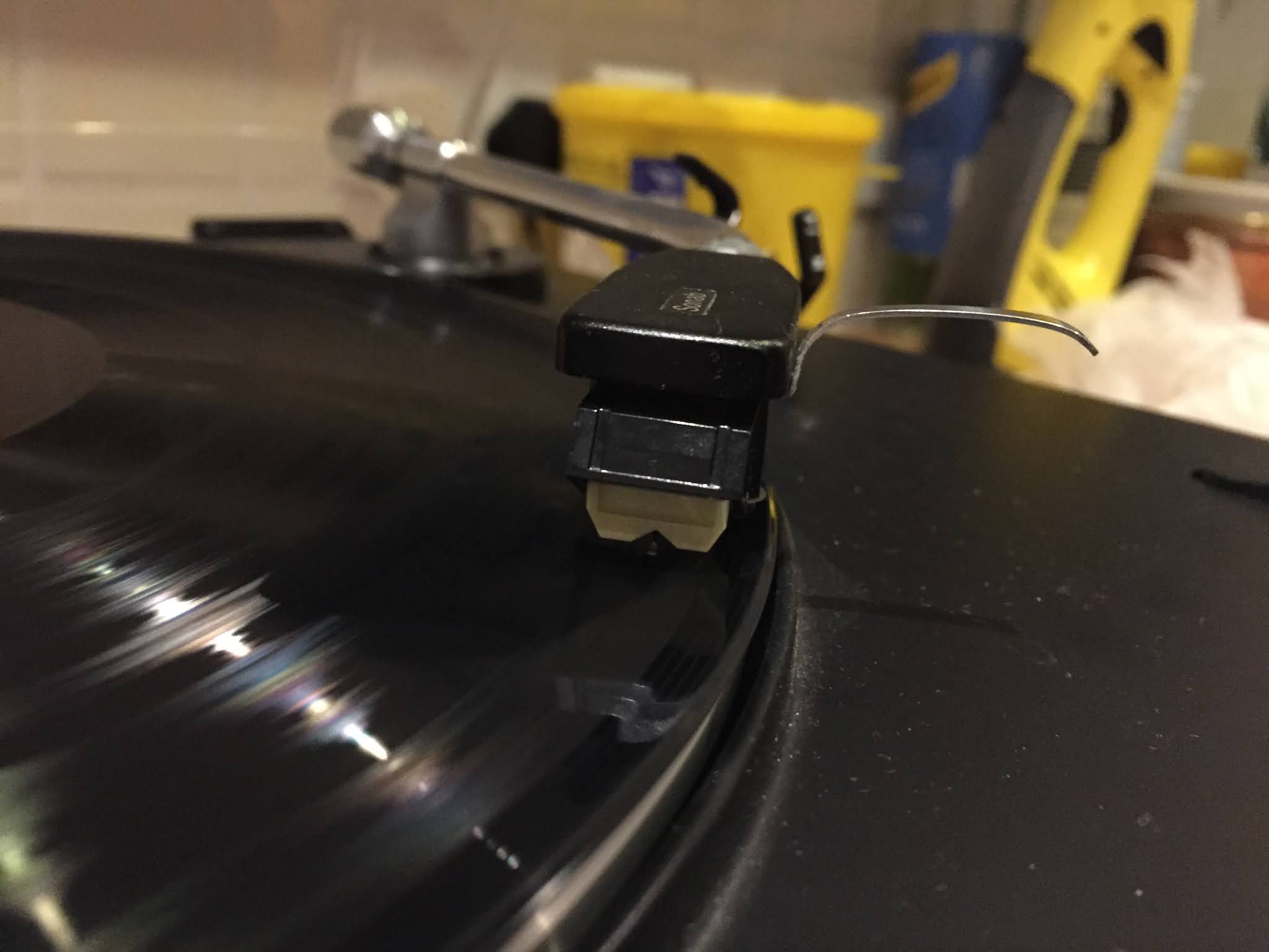 a vintage Sonab 85S / Yamaha CP-500 turntable