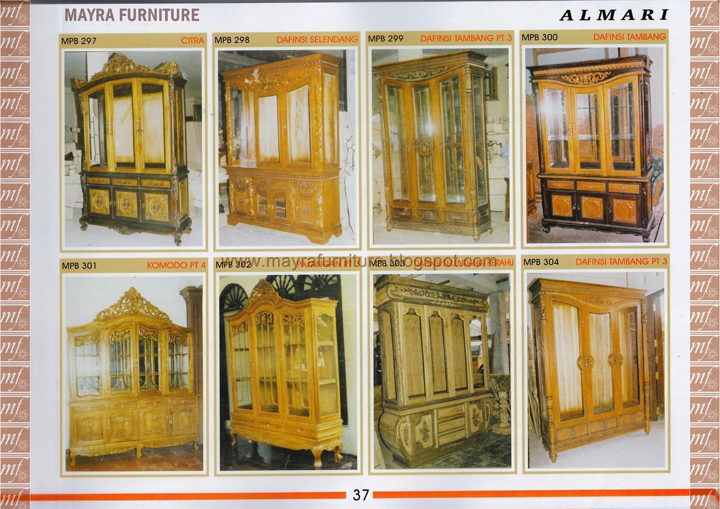 Katalog Mebel Almari - Pesona Bahari 2007 - Katalog Mebel Mayra Furniture