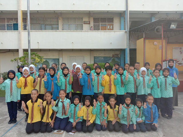 Tangkalamai SKK: SAMBUTAN "SCOUT SCARF DAY 2019" DI SK KOLOMBONG