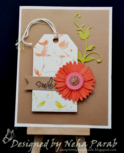 Completely Handmade......: Embossing Folder Stamping