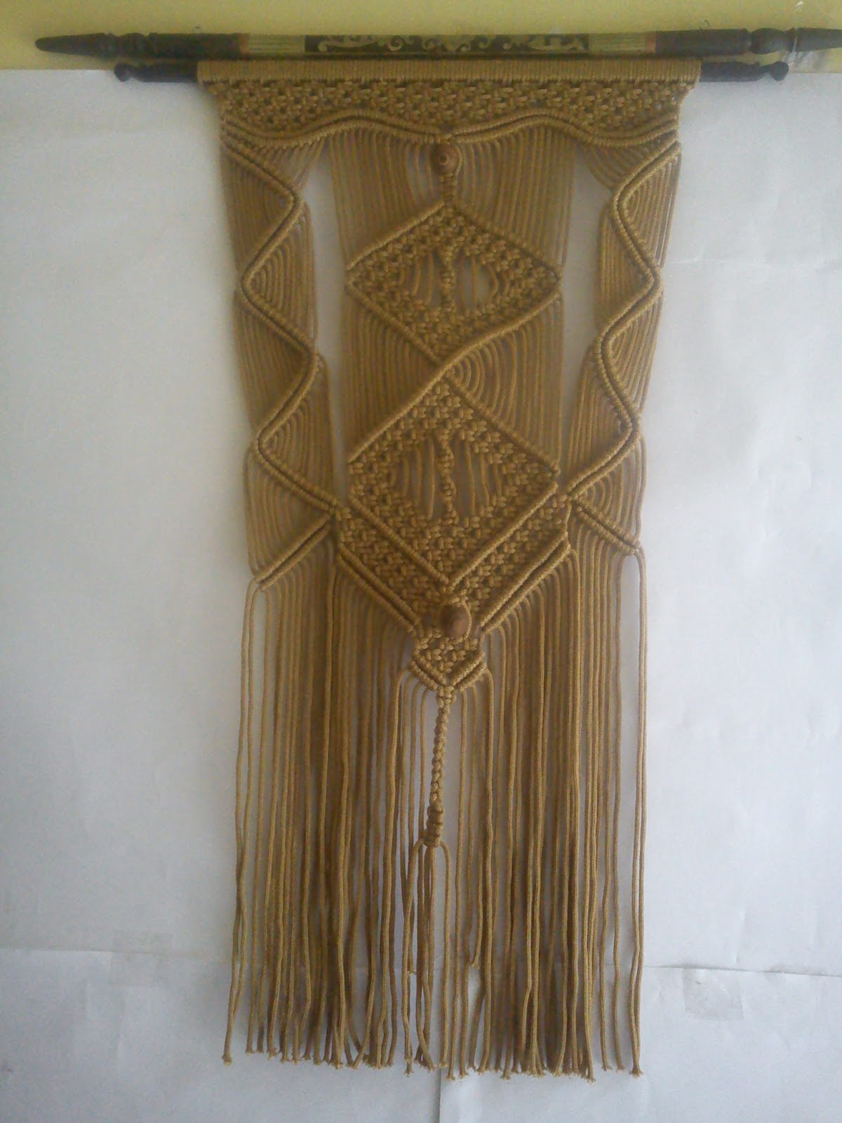 MACRAME ART: MACRAME ART HIASAN DINDING