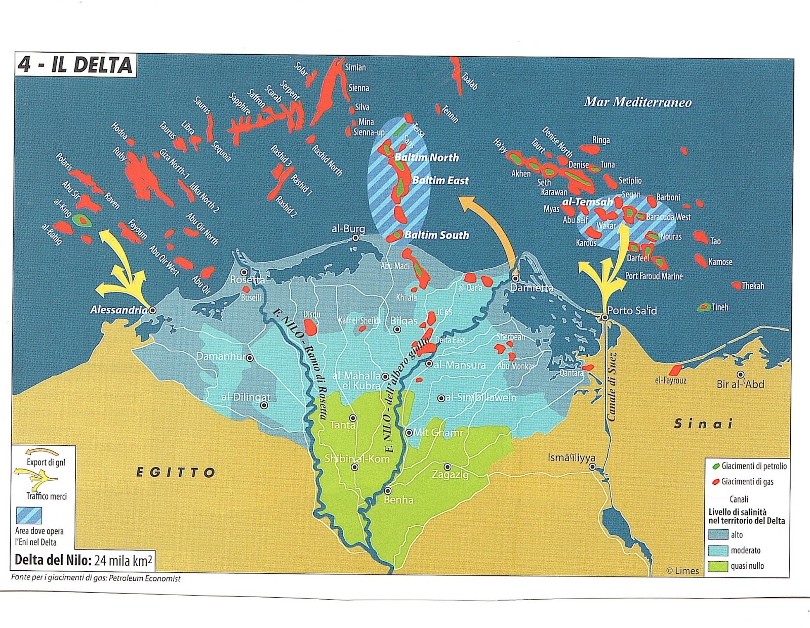 coltrinariatlanteafrica: Il Delta del Nilo