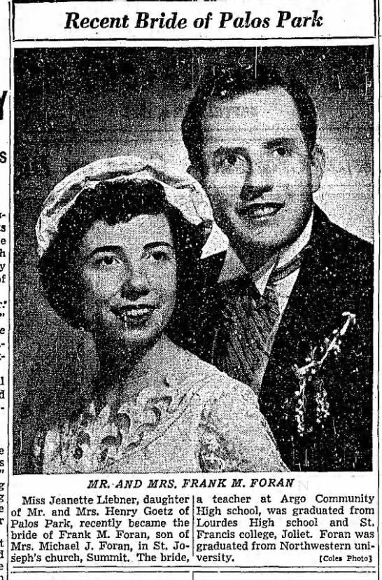 The Foran Prayer Leaflets