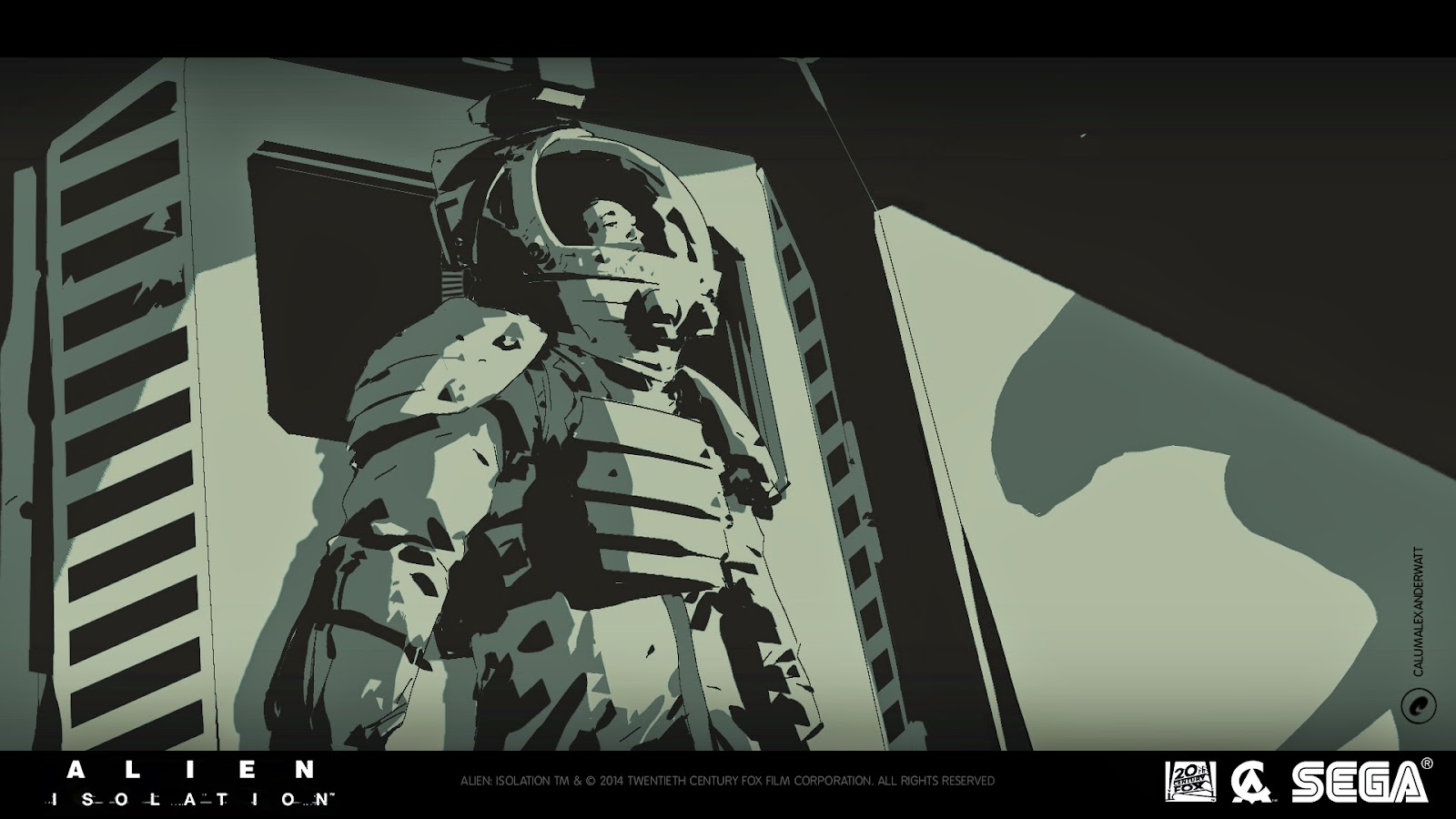 caw art: ALIEN:Isolation (part 1)