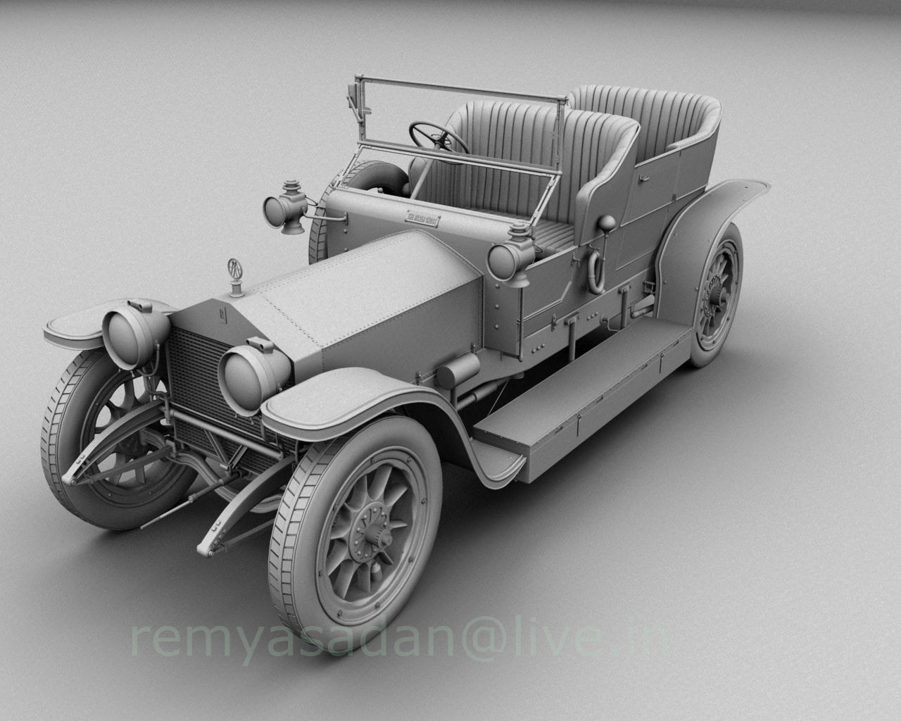 3d works: Modeling works in maya