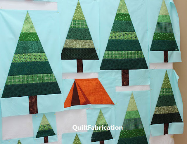 Gone Camping Quilt Update