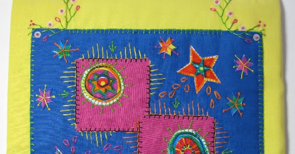 Raw edge patchwork - part one