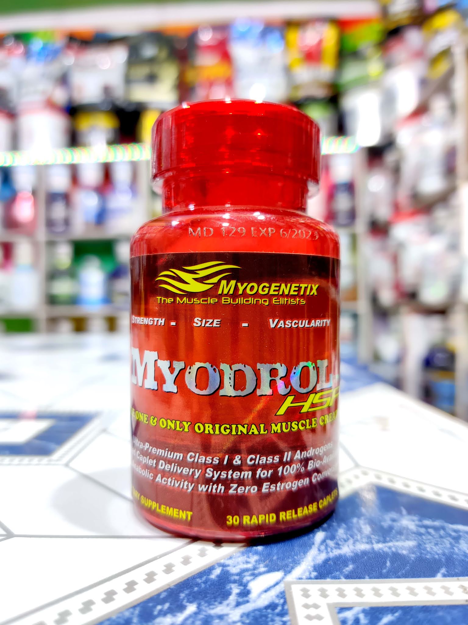 MYODROL-HSP The One & Only Muscle Builder 30 Tablets - NCRFS