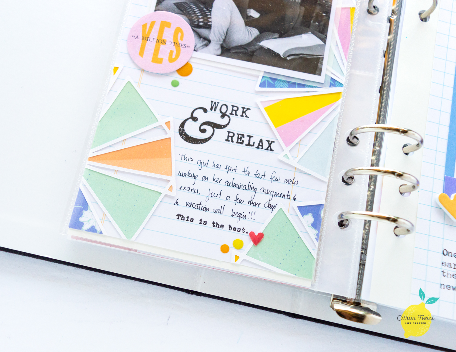 Living an Inspired Life: LIFE CRAFTED LAYOUTS - Citrus Twist Kits