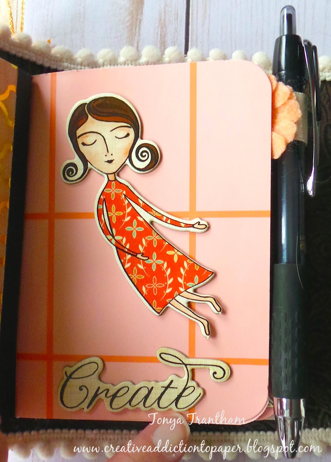 Creative Addiction to Paper: Eileen Hull: Peaches and Cream Felt ...