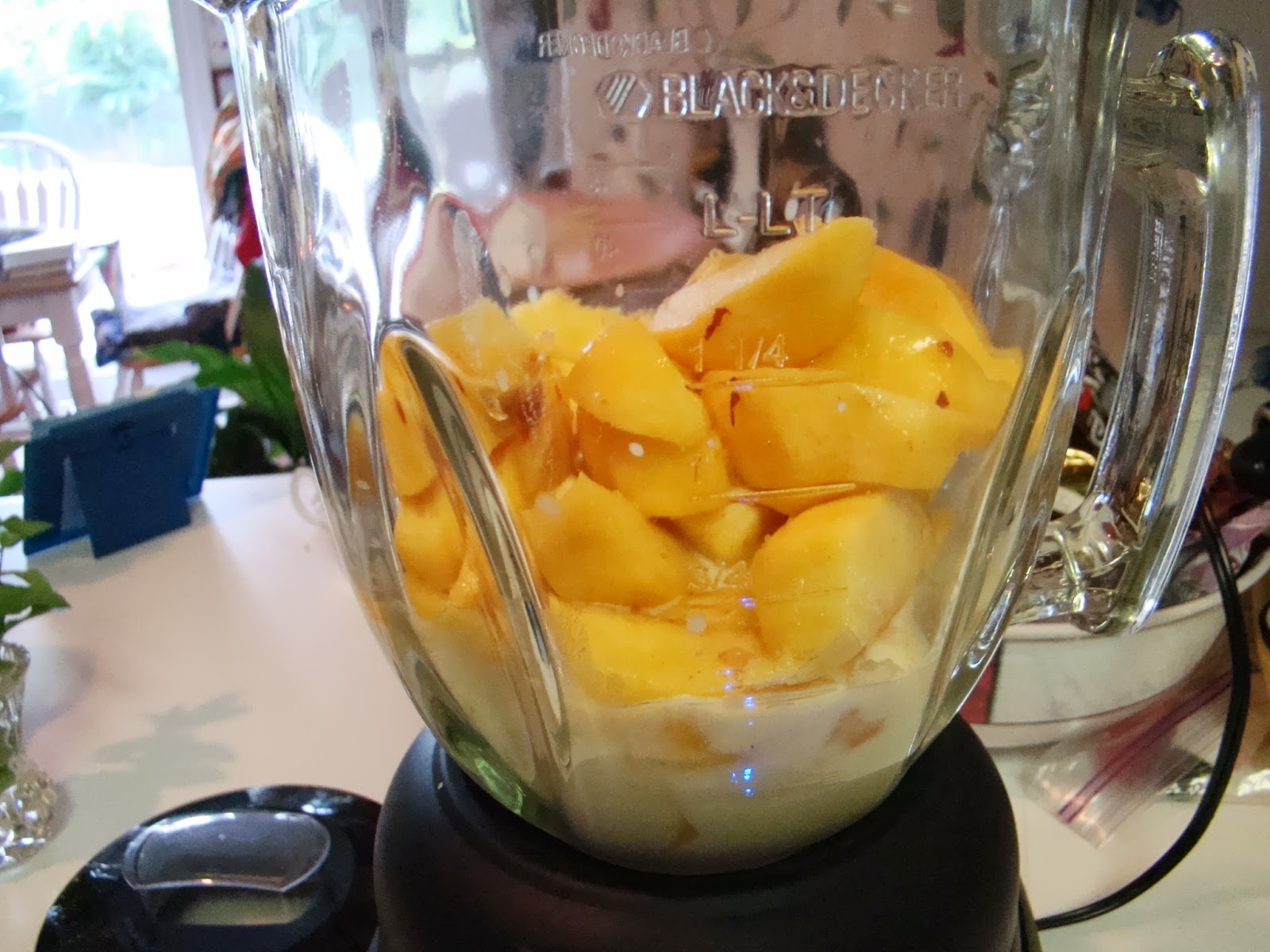 Dinner with the Grobmyers: Peach Julius