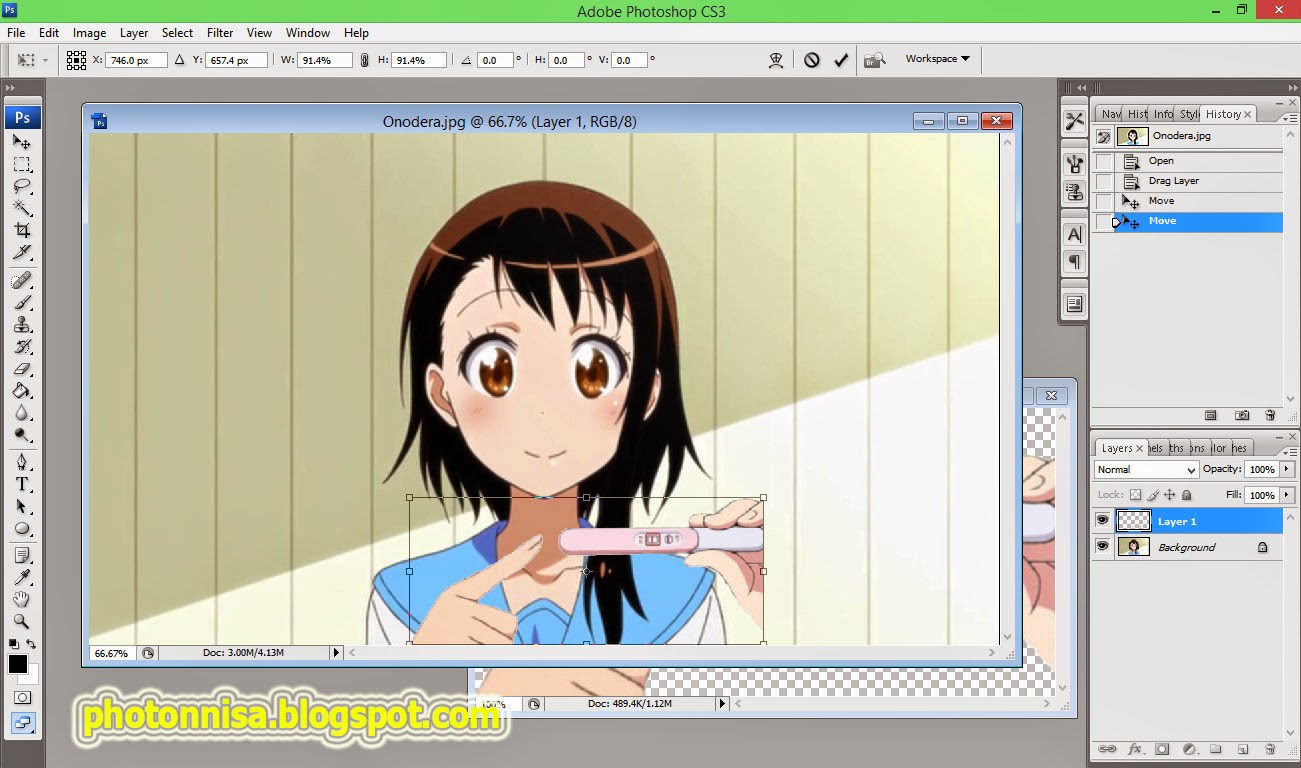 Cara Membuat Anime Test Pack Tren Jepang - Photonnisa