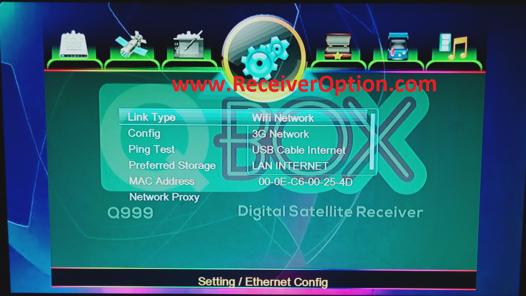 QBOX Q999 1507G 1G 8M NEW SOFTWARE WITH MR AUDIO & ECAST OPTION - How ...