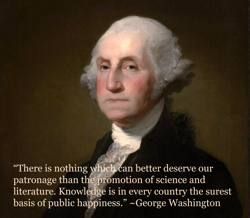 Science Quote by George Washington - An Engineer's Aspect