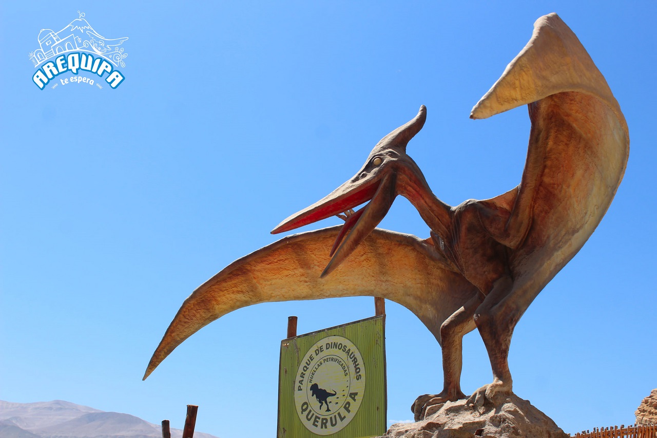 Parque Jurásico de Querulpa en Aplao