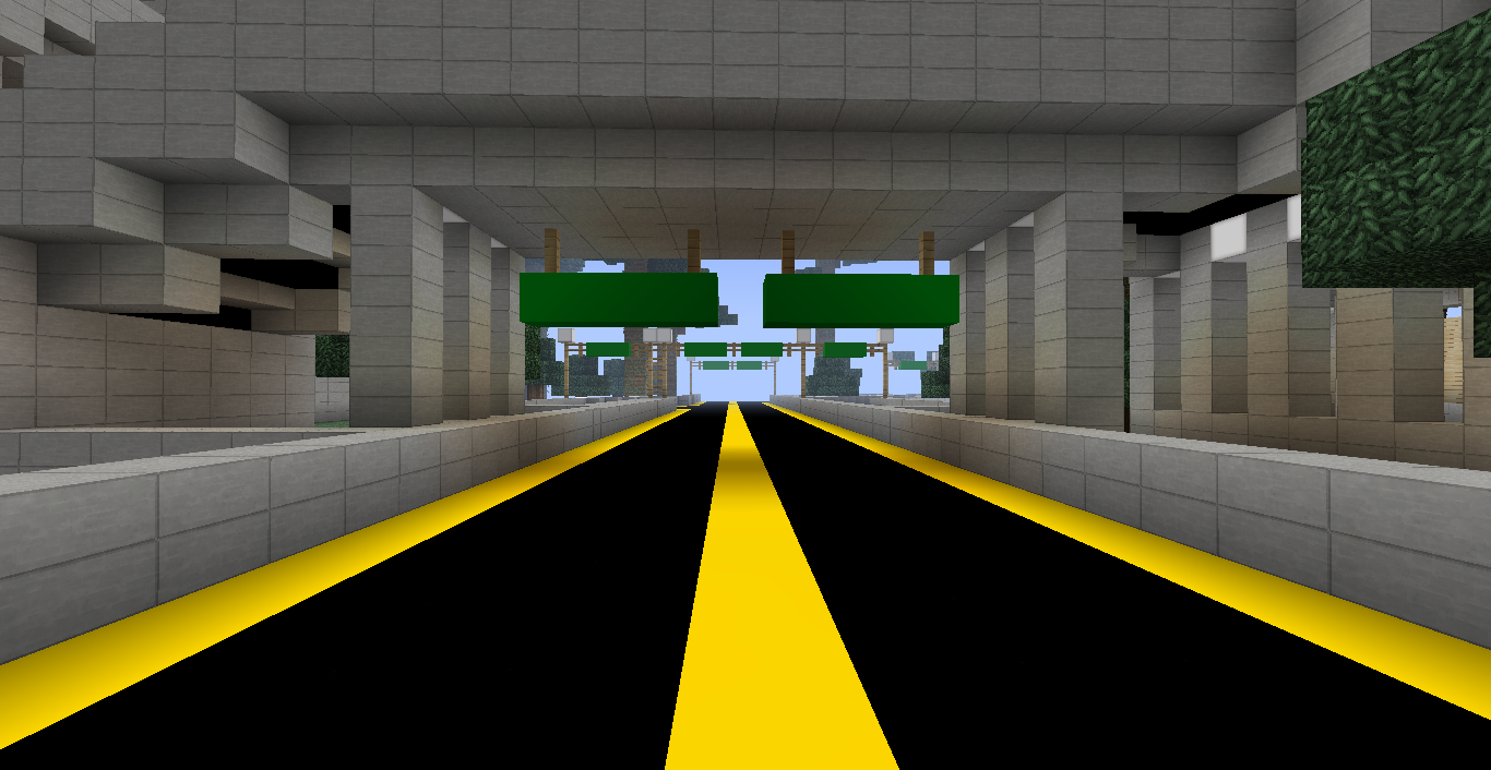 MODERN MINECRAFT : Highway Exit 1