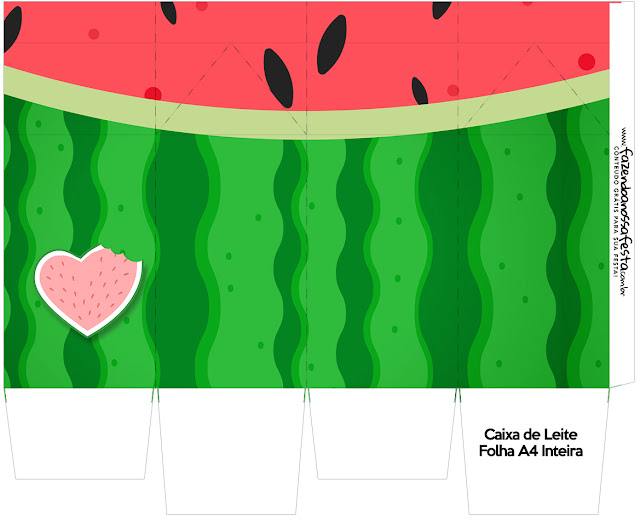 Watermelon Heart: Free Printable Boxes | Oh My Fiesta For Ladies!