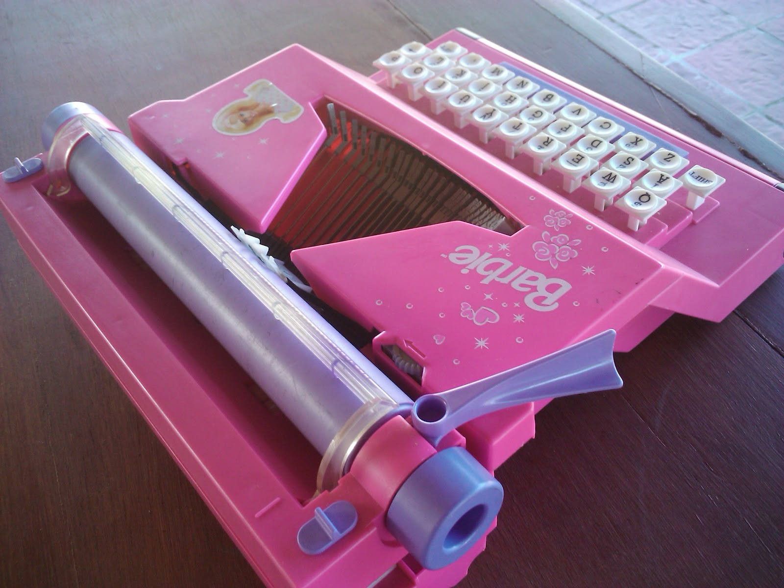 Máquinas de ayer: Máquina de escribir - BARBIE