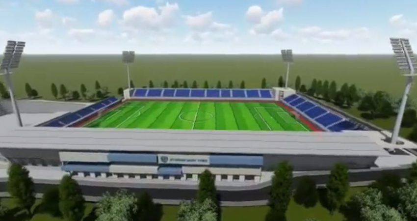 The new stadium of Kukës with over 8,000 seats to host international ...
