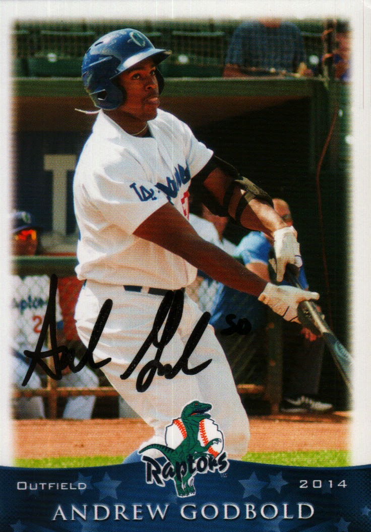Jackson's Autographs: Andrew Godbold: OPRF Graduate, Dodgers Prospect ...