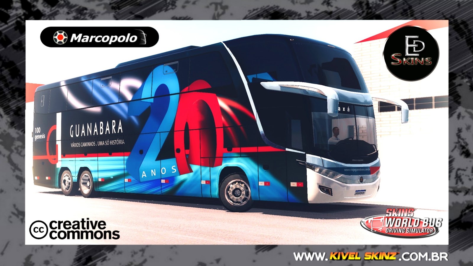 PARADISO G7 1600 LD - VIAÇÃO EXPRESSO GUANABARA 20 ANOS