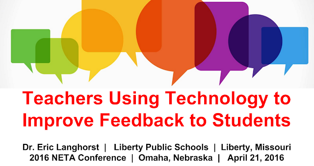 Speaking of History...: "Teachers Using Technology to Improve Student ...